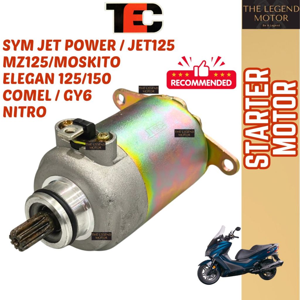 MZ125 MOSKITO ELEGAN 125 150 SYM JET POWER JET125 COMEL GY6 NITRO ...