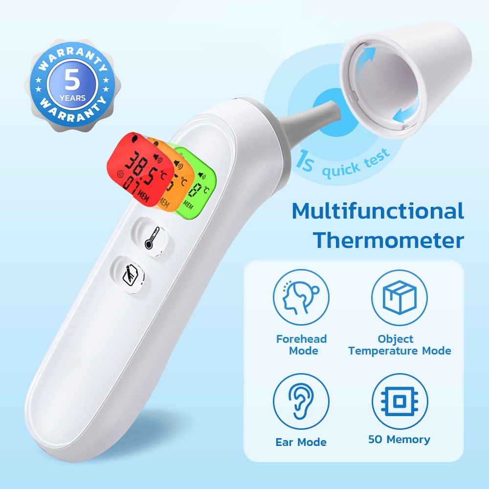 Cofoe Ear & Forehead Infrared Thermometer For Baby Child Adult Object ...