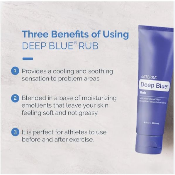 100% Authentic doTERRA Deep Blue Rub 120ml FROM HQ DOTERRA MALAYSIA ...