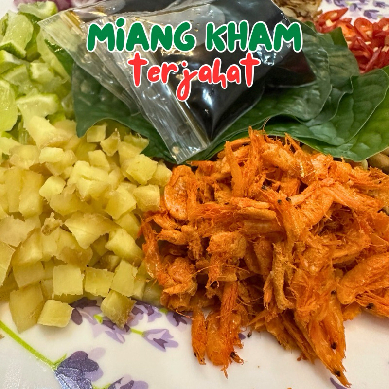 MiangKham Terjahat/Colek Daun Kaduk - Resepi dari Thai | Shopee Malaysia
