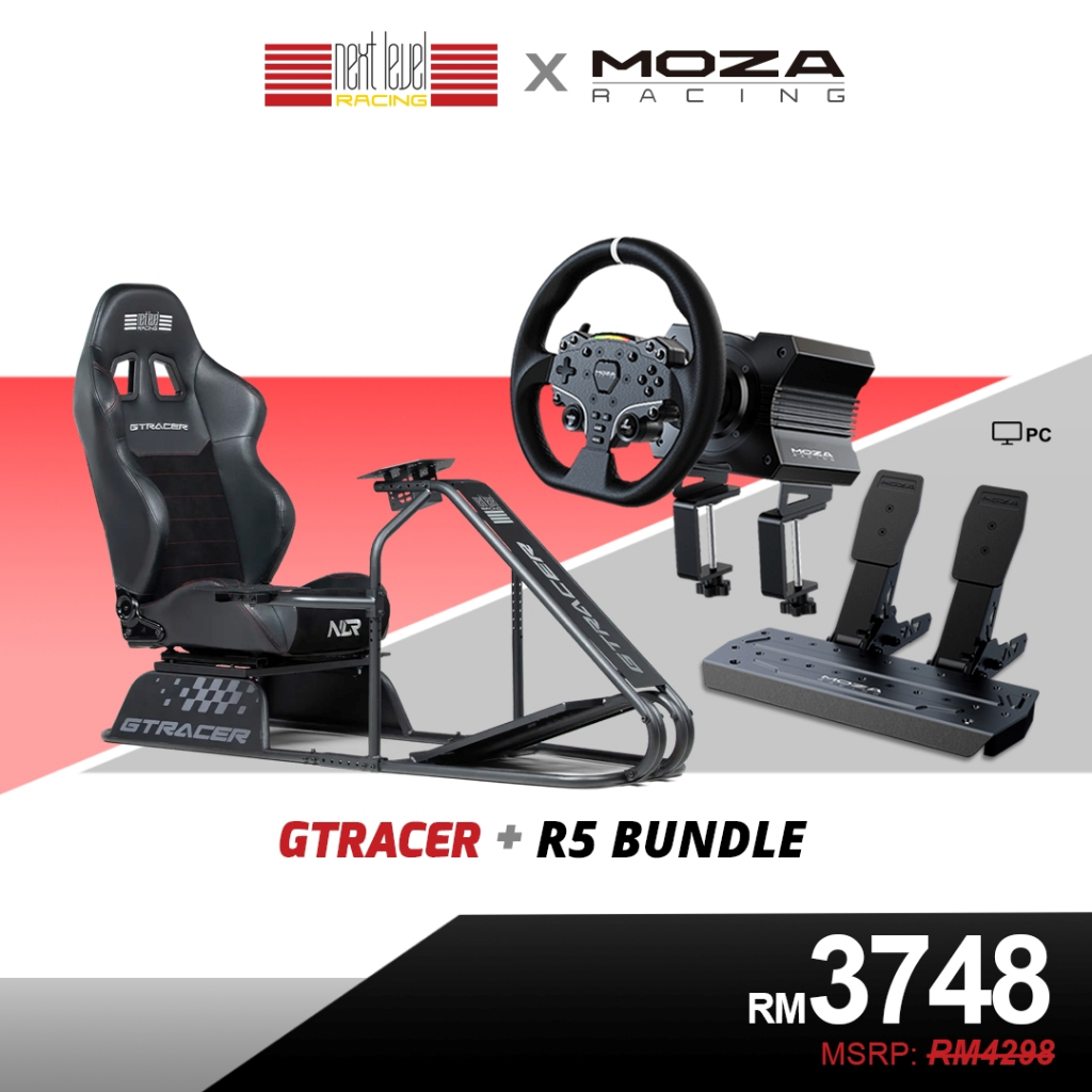 NEXT LEVEL RACING X MOZA RACING | R5 / GTRACER COCKPIT | RACING ...