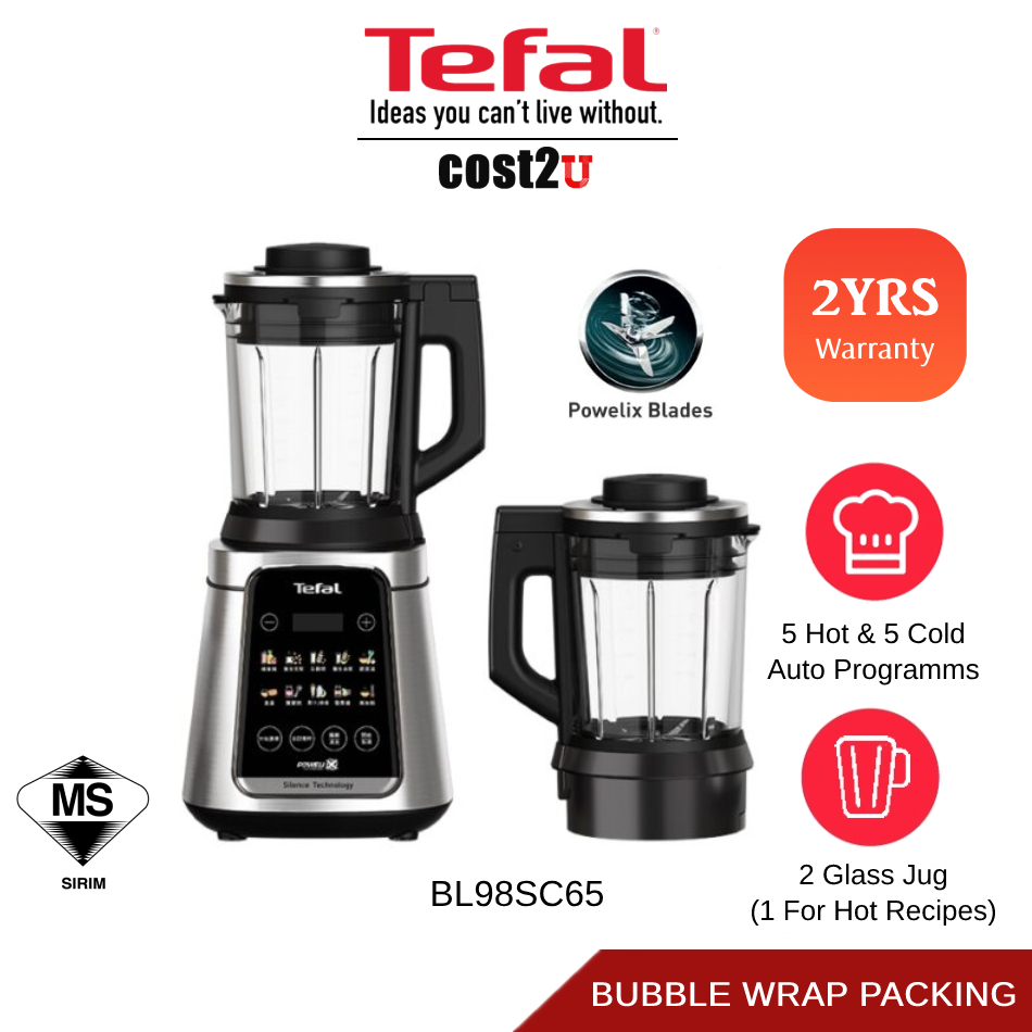 Tefal/Kenwood OneTouch High Speed Smart Food Processor and Blender | BL98SC65 | FDM73.850SS ...