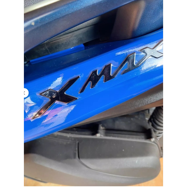 Xmax X-Max Black Soft Rubber 3d Emblem Badge Decal Tank Wheel Water ...