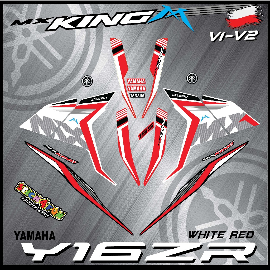 STRIPE MOTOR YAMAHA Y16/Y16ZR V1-V2 MX KING IND 2025 (JMX) CUSTOM ...