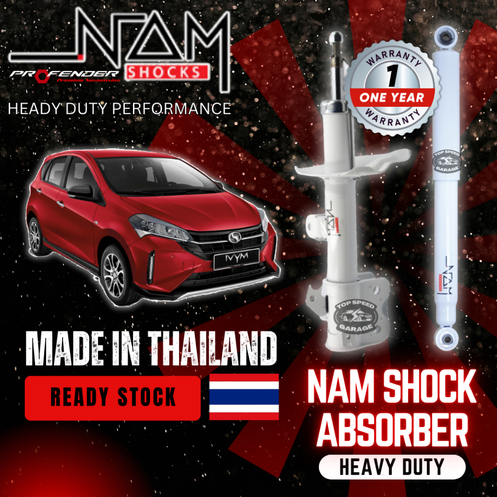 PERODUA MYVI GEN3 D20 / M800 - NAM HEAVY DUTY PERFORMANCE SHOCK ...