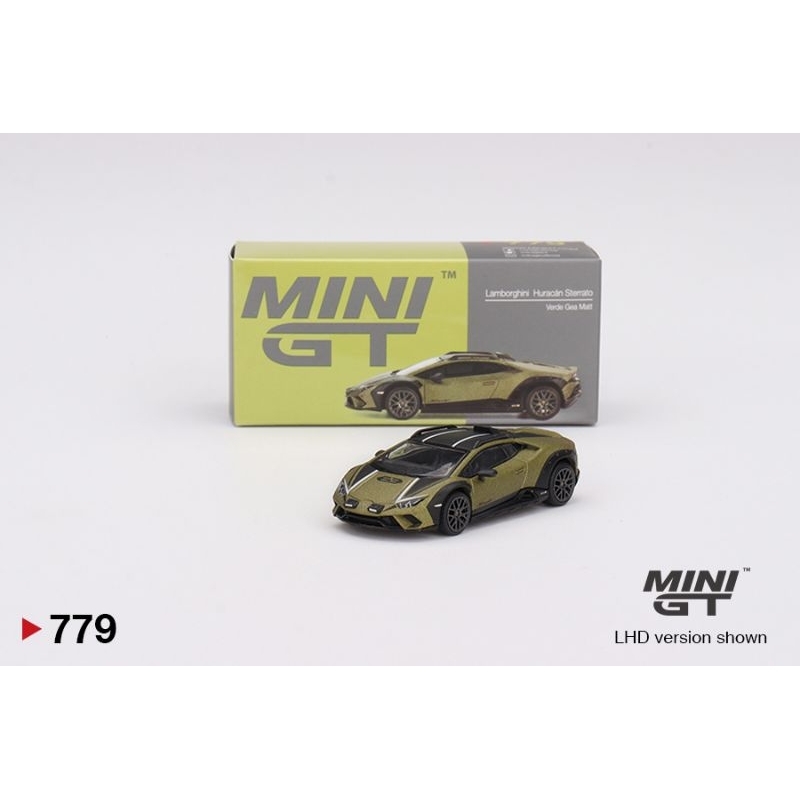 MINI GT #779 1/64 Lamborghini Huracán Sterrato Verde Gea Matt | Shopee ...