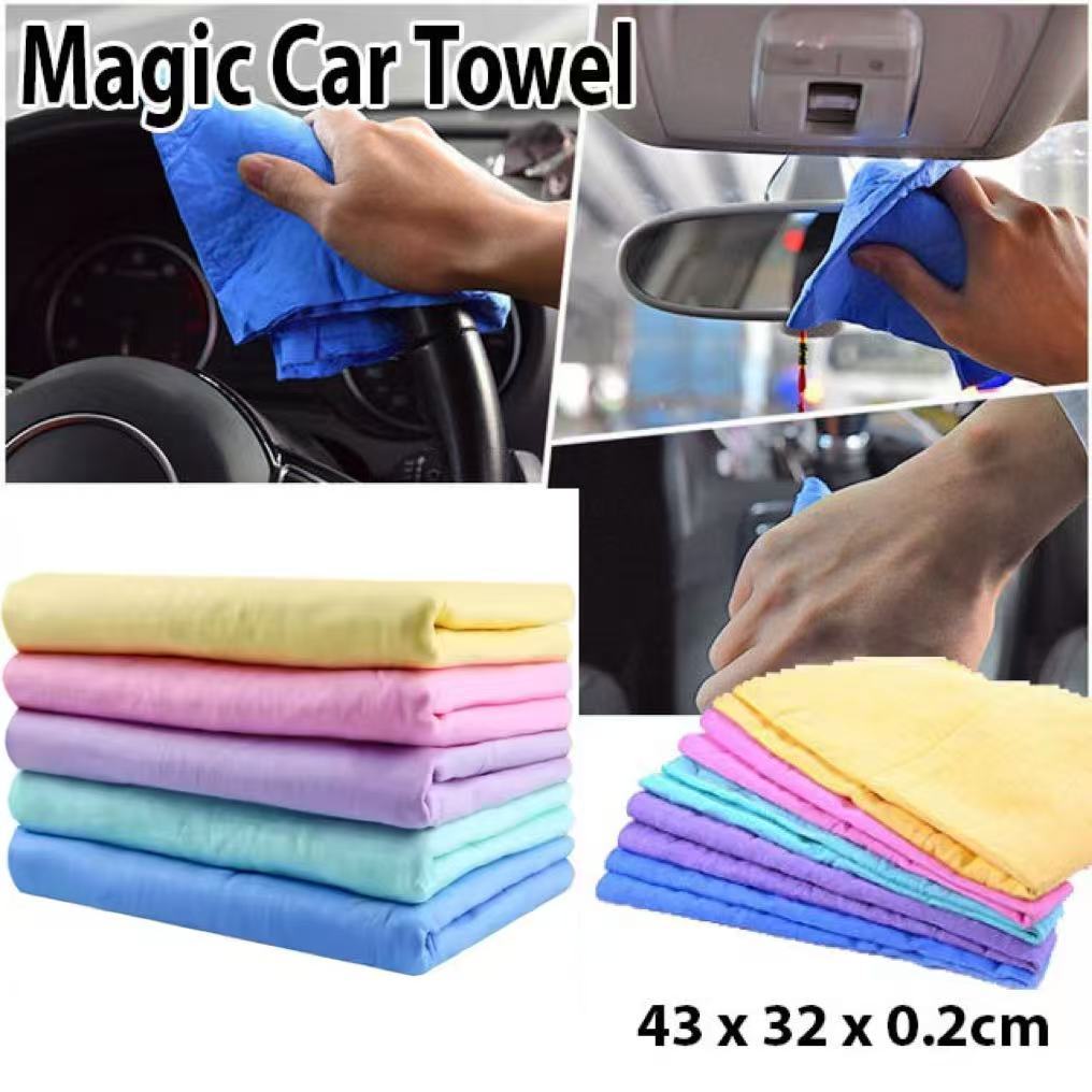 Car Wash Washing Magic Towel Clean Cham Cleaning Cloth Sponge Japan ...