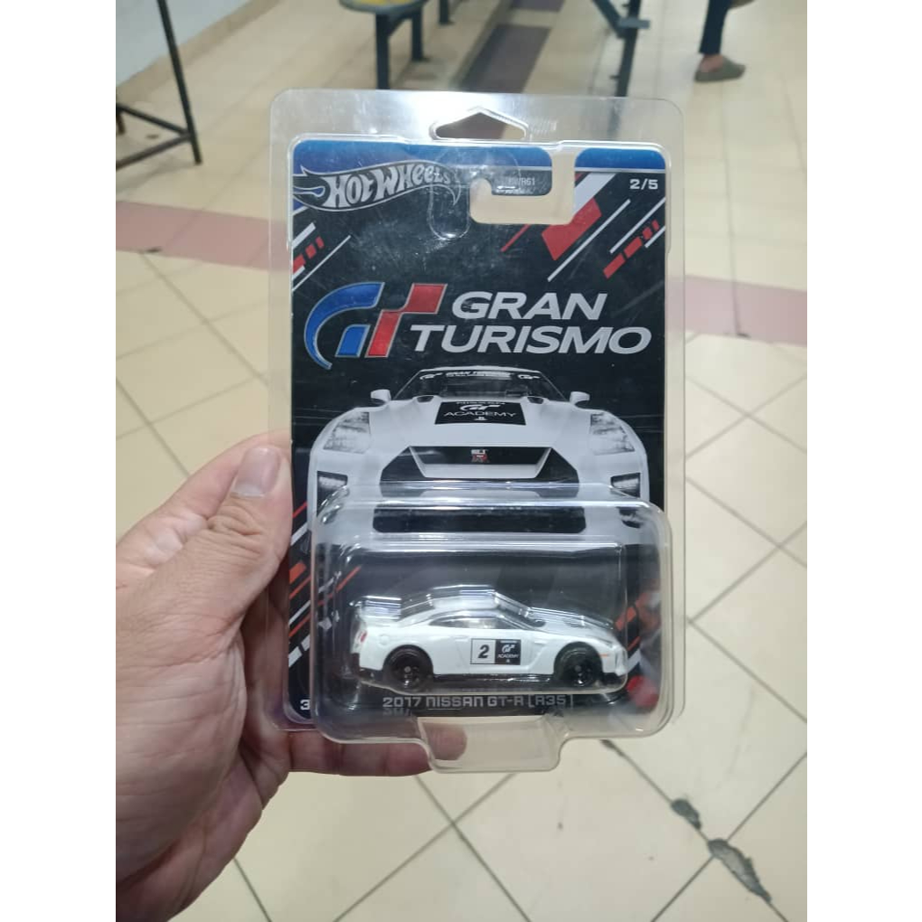 Hot Wheels | Mainline | Gran Turismo Nissan GT-R (R35) | Shopee Malaysia