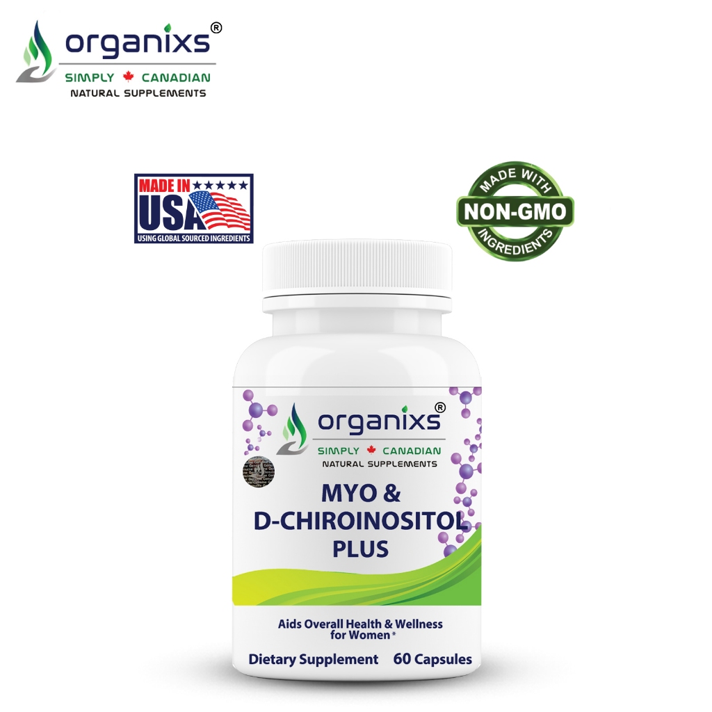 Organixs Canada Myo Inositol & D- Chiro Inositol plus High Potent ...