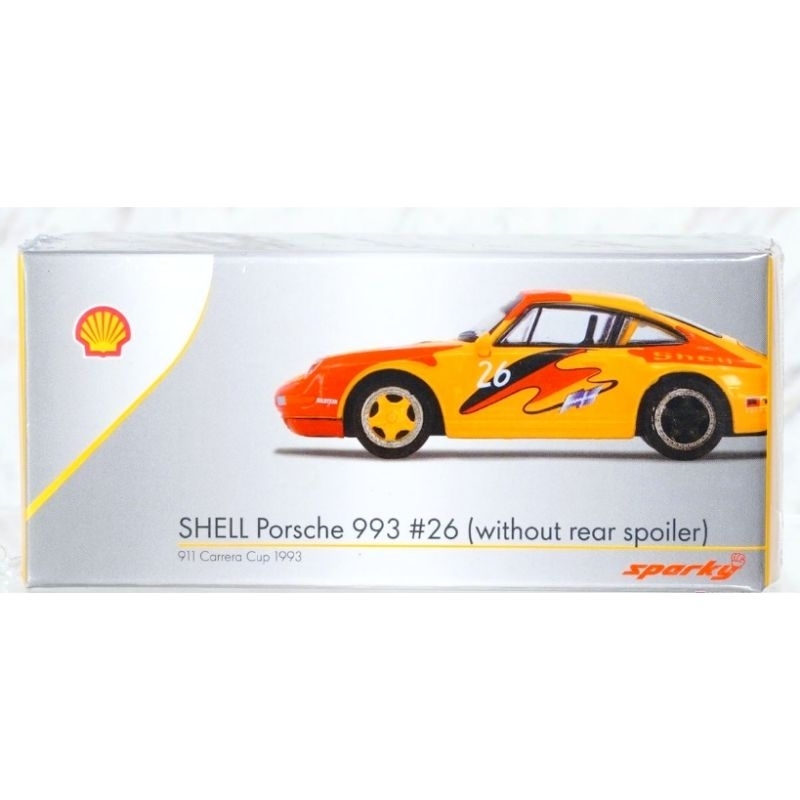 Sparky x Tiny x Shell 1/64 Porsche 993 #26 911 Carrera Cup 1993 without ...