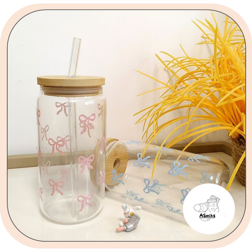 READY STOCK IN MALAYSIA TUMBLER GLASS CUP CAWAN CUTE COMEL TULIP KARTUN ...