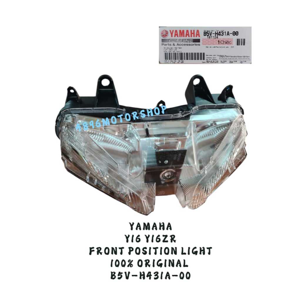 100% ORIIGNAL YAMAHA / VISS Y16ZR Y16 FRONT POSITION LIGHT PILOT LAMP ...