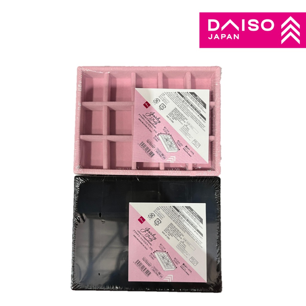 DAISO Accessory Tray (color, square-Random Color) | Shopee Malaysia