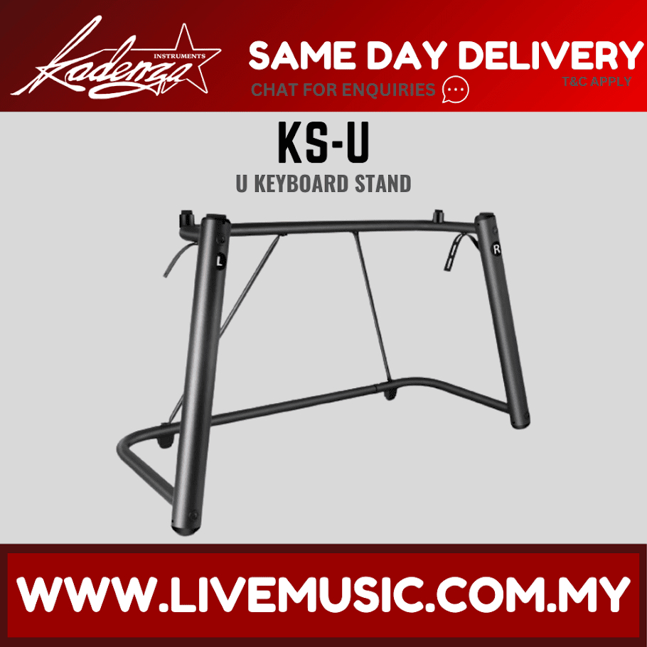 Kadenza KS-U U Shape Keyboard Stand With Locking Straps For 61, 76 And ...