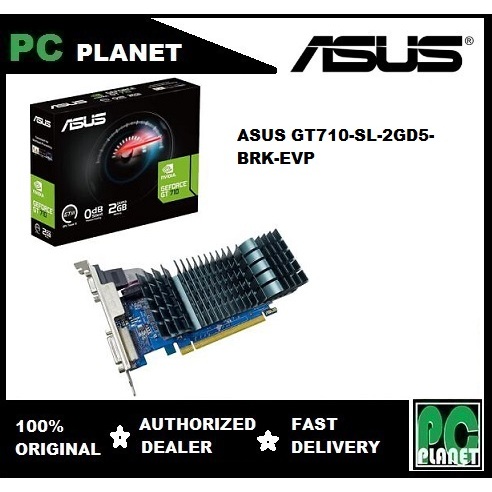 Asus Geforce GT710 2GB Low-Profile Graphic Card GT710-SL-2GD5-BRK-EVO ...