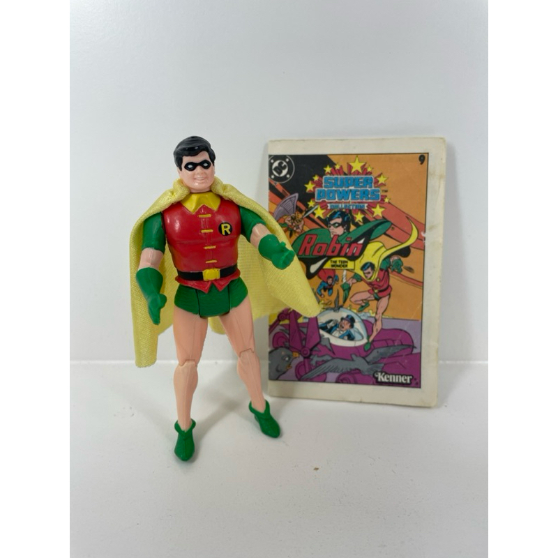 Dc Superpowers Vintage Kenner 1984 Robin Action Figure great condition ...