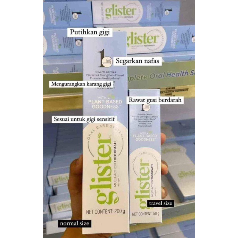 GLISTER Multi-Action Toothpaste – 200g | Shopee Malaysia