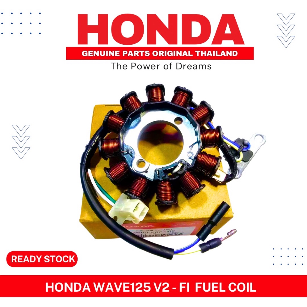 HONDA WAVE 125 FI WAVE125FI ( WAVE125i V2 FUEL INJECTION ) FIELD COIL ...
