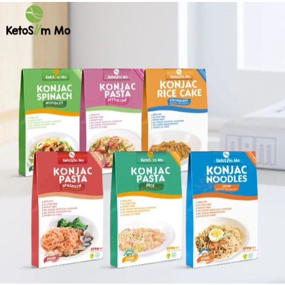 KETOSLIM KONJAC NOODLES / RICE 270G | Shopee Malaysia