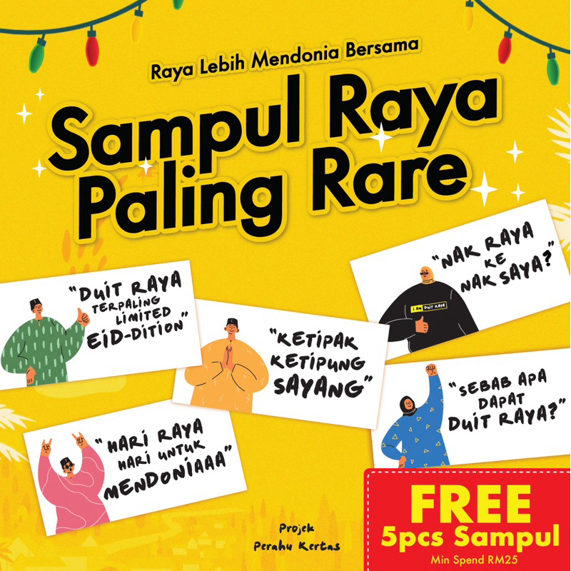 NEW DESIGN SAMPUL RAYA RARE 2025 EDISI TERHAD MONEY PACKET | Shopee ...