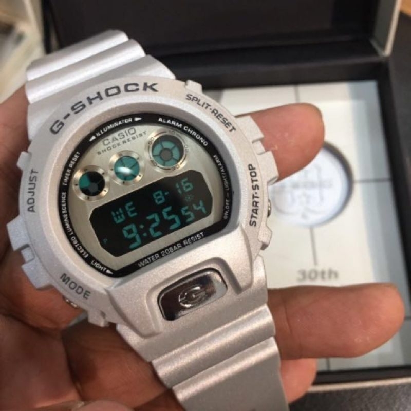 (Hot Sales) 100% Original Japan Made G-shock DW6900 Silver Coins 30th ...