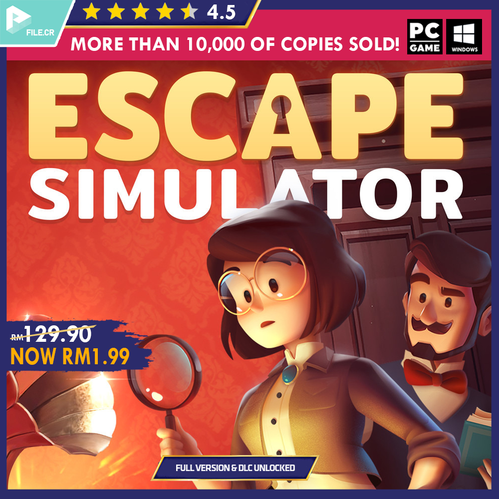 Escape Simulator: Collector’s Edition, v3 + 10 DLCs[𝐋𝐈𝐅𝐄𝐓𝐈𝐌𝐄] [𝐏𝐂 𝐆𝐀𝐌𝐄 𝐃𝐈𝐆𝐈𝐓𝐀𝐋 𝐃𝐎𝐖𝐍𝐋𝐎𝐀𝐃 ...