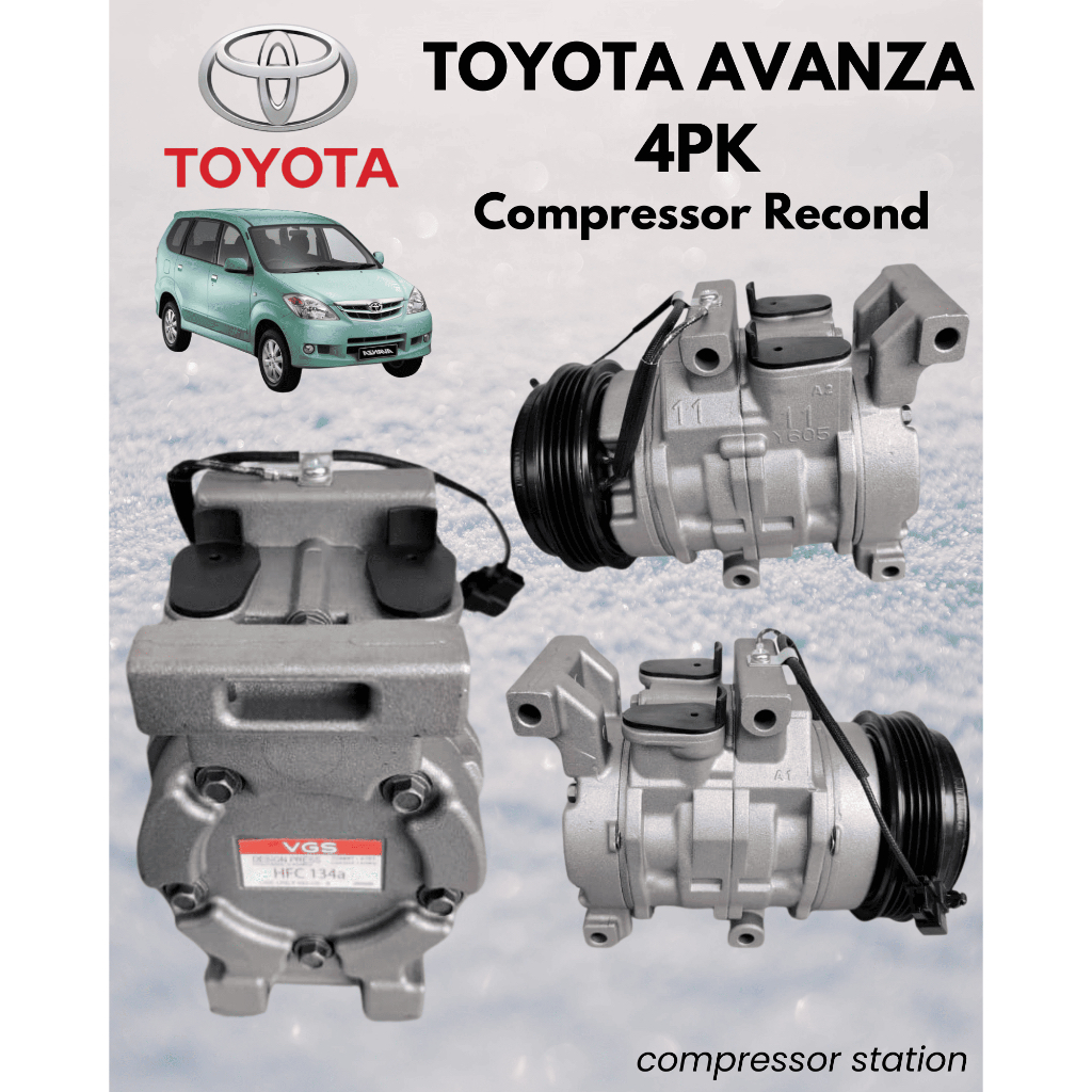 (030) Toyota Avanza 4PK Compressor Recond | Shopee Malaysia