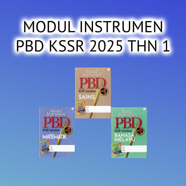 20254 BUKU KERJA MODUL INSTRUMEN PBD KSSR TAHUN 1 | Shopee Malaysia