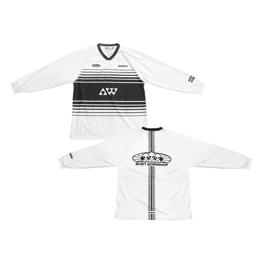 Alien Workshop SPECTRUM Jersey Longsleeves - White | Shopee Malaysia