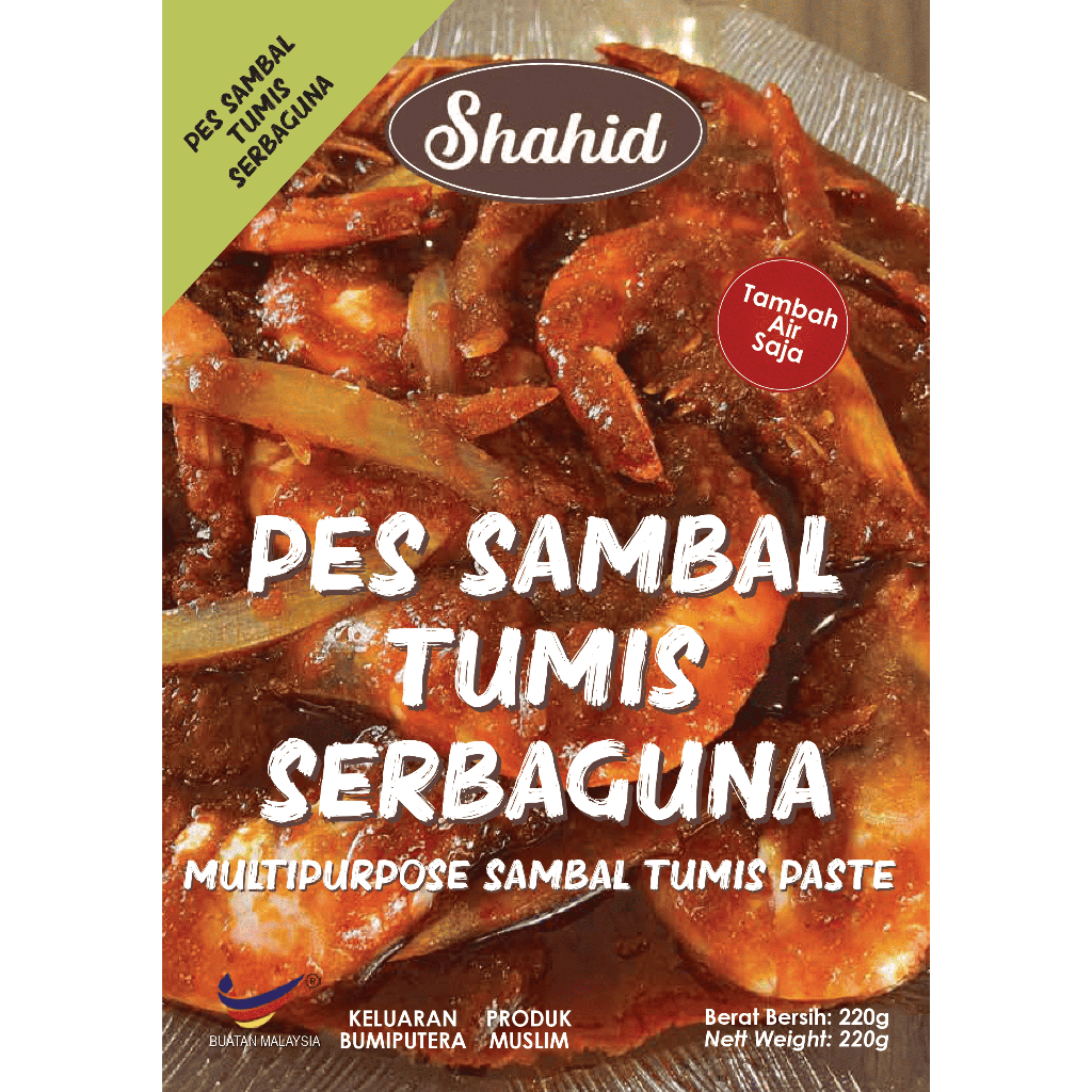 SHAHID Pes Sambal Tumis 220 gram | Shopee Malaysia