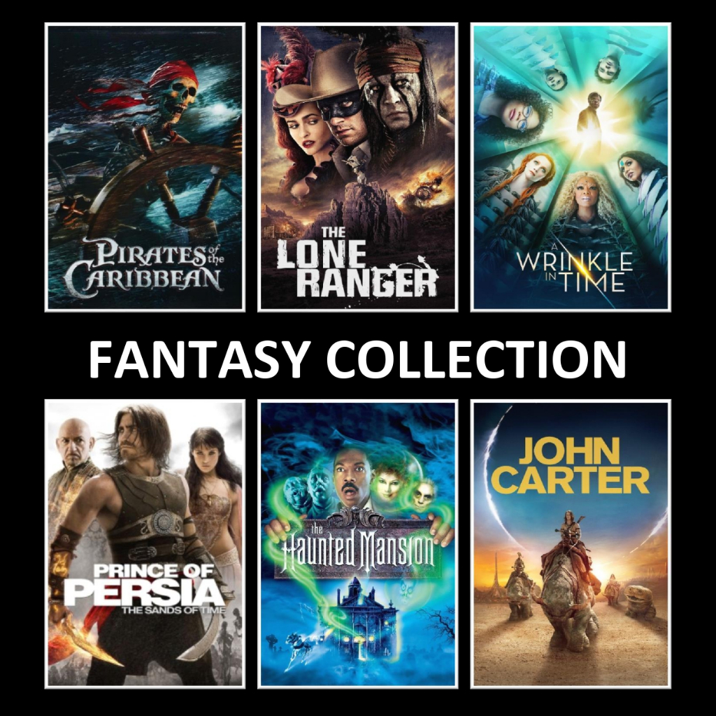 DISNEY FANTASY MOVIE COLLECTION | KOLEKSI VIDEO BUDAK | PENDRIVE KARTUN ...