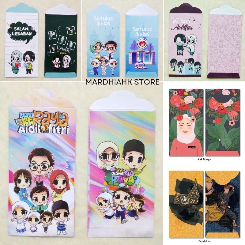[10 Pcs] Part 7 Sampul Raya 2025 Cikgu Guru Doktor KKM Nurse Doctor ...