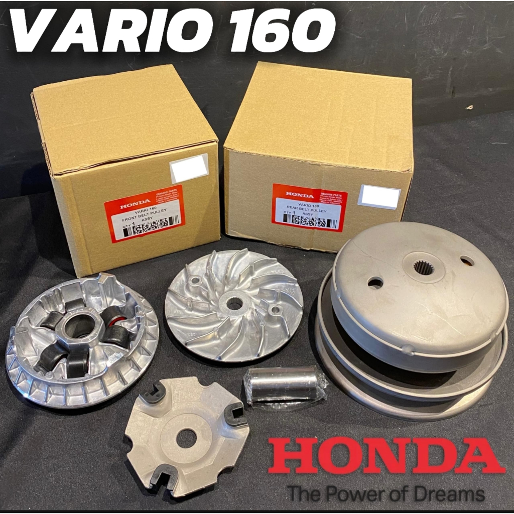 PULLEY SET HONDA VARIO 160 FRONT 100%ORIGINAL BOON SIEW VARIO PULLEY ...