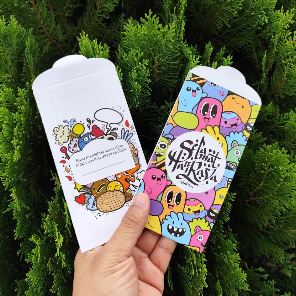 [ MENAAMI ] HANTU KARTUN COMEL SAMPUL DUIT RAYA 2025 ANGPAO CANTIK ...