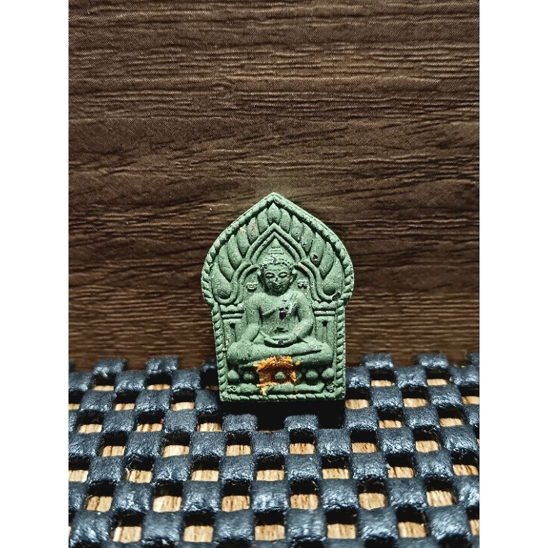 Phra Khun Phaen amulet with Mae Suchada on the back small print, Wat ...