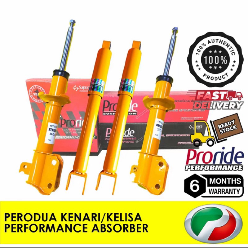 Proride Perfomance Absorber Kelisa Kenari 🔥 | Shopee Malaysia