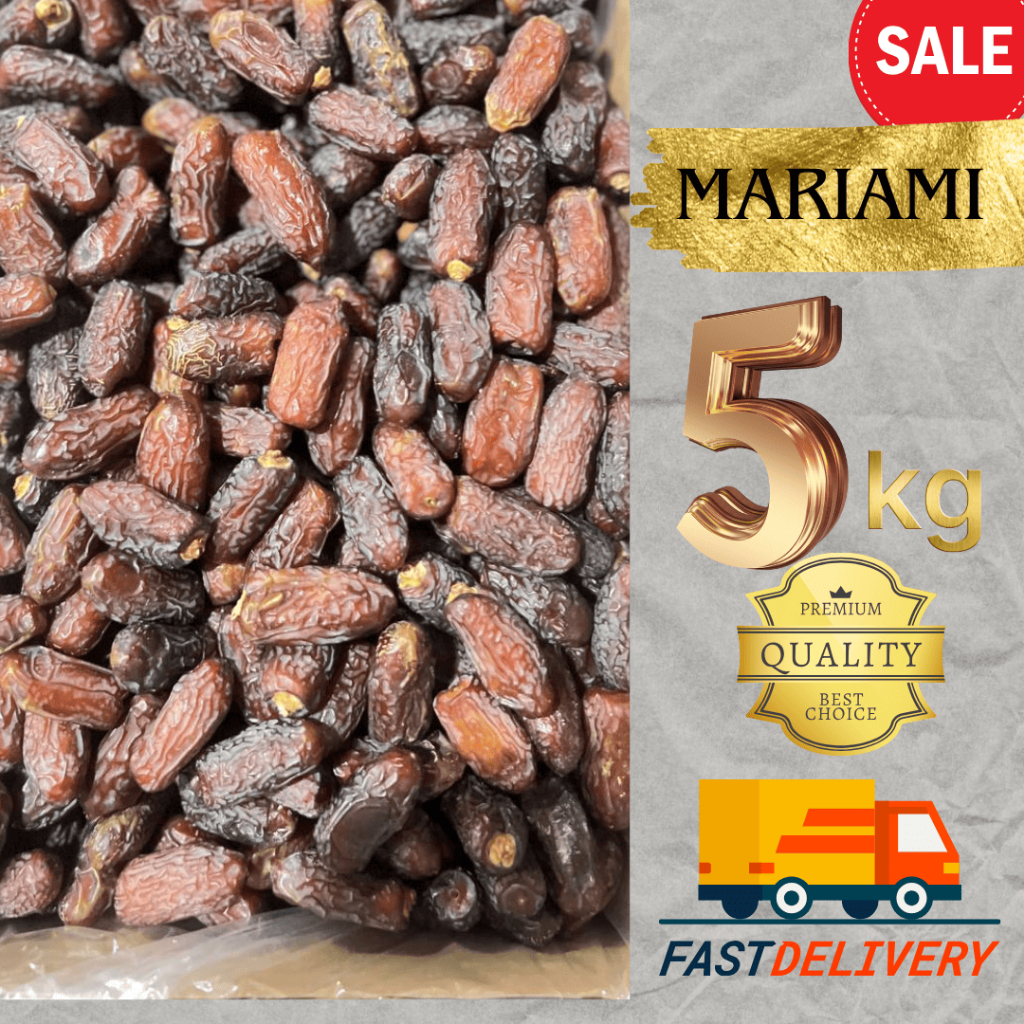 Wholesale Kurma Mariami / Mariami Dates- 5kg / PREMUIM DATES / Snack ...