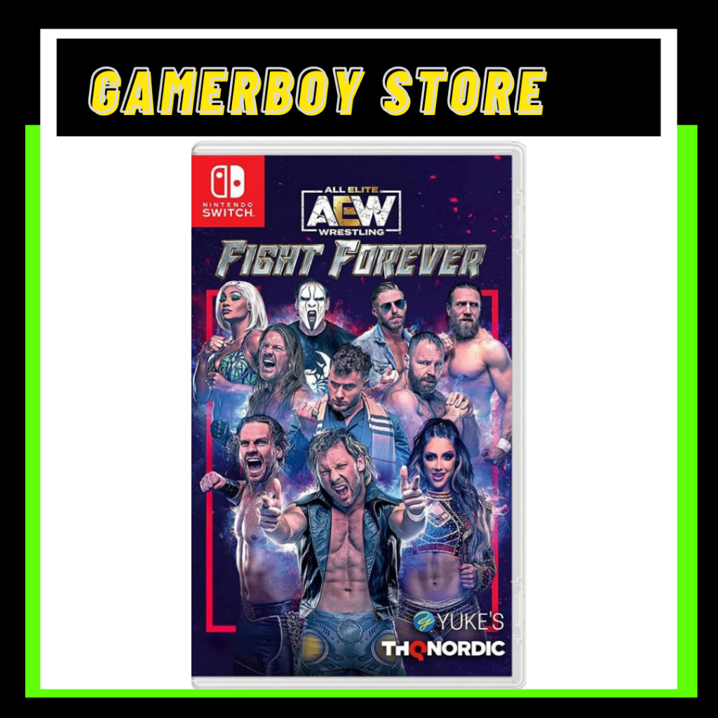 NINTENDO SWITCH AEW ALL ELITE WRESTLING FIGHT FOREVER [ENGLISH] [EU ...
