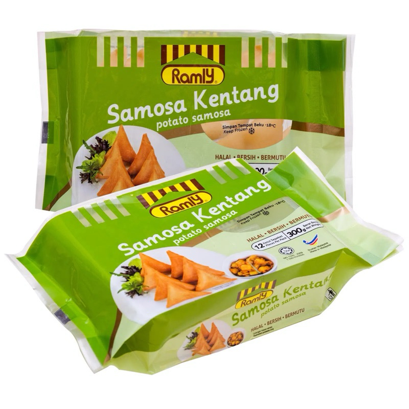 *SANGAT SEDAP & INTI PADAT* KUIH SAMOSA KENTANG JENAMA RAMLY (HALAL ...