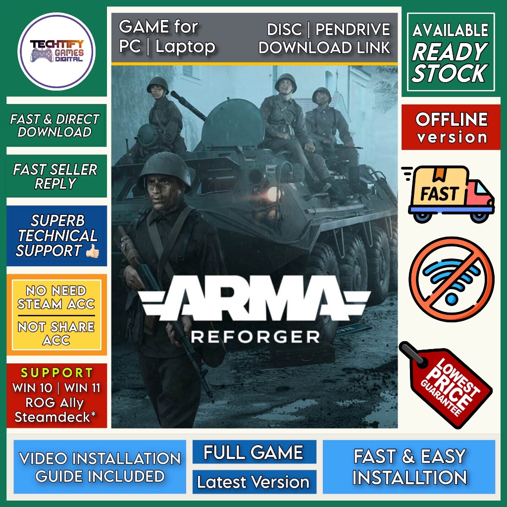 [PC Game] Arma Reforger - Offline [Disc | Pendrive | Download Link ...