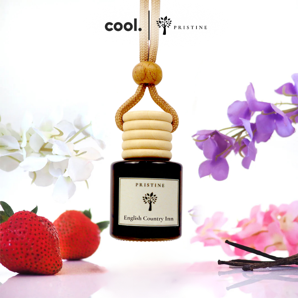 Pristine Car Diffuser | English Country Inn | Hotel Series | Essential Oil | 8ml | Car Fragrance ...