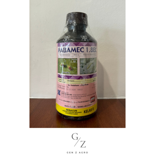 (1L) Halex Insecticide Habamec 1.8EC (Abamectin 1.8%) / Racun Serangga ...