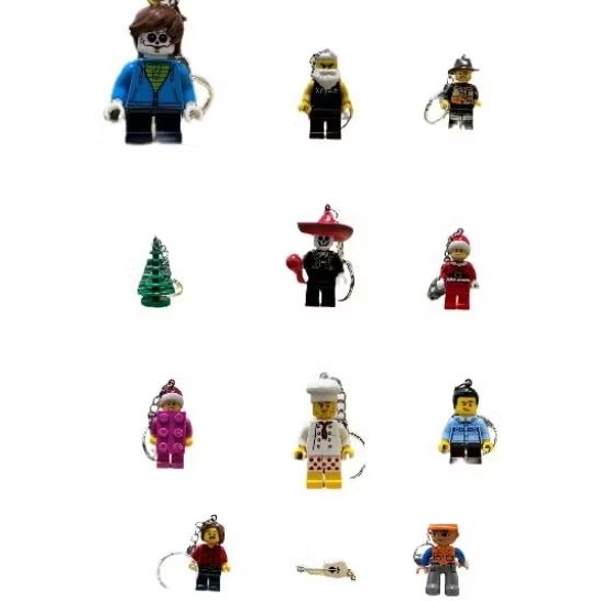 Original Lego Custom Minifigure Keychains | Shopee Malaysia