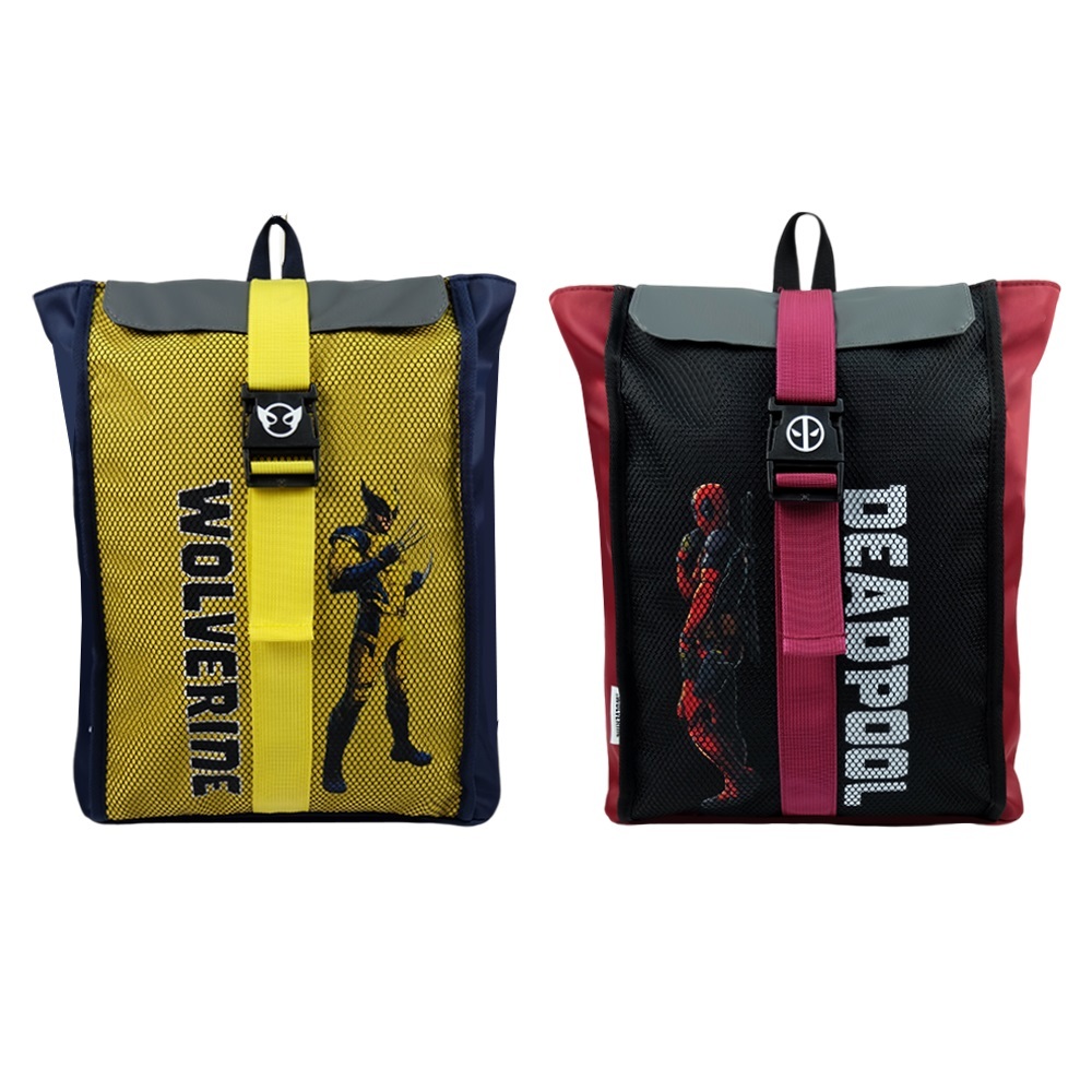 Marvel By Poly Pac 16" Wolverine/Deadpool Limited Editon Backpack w ...