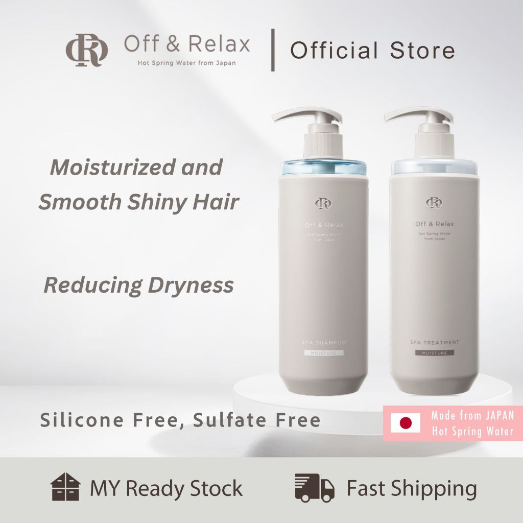 (MY Official) Off & Relax Moisture Shampoo / Treatment (460ML) Hot ...