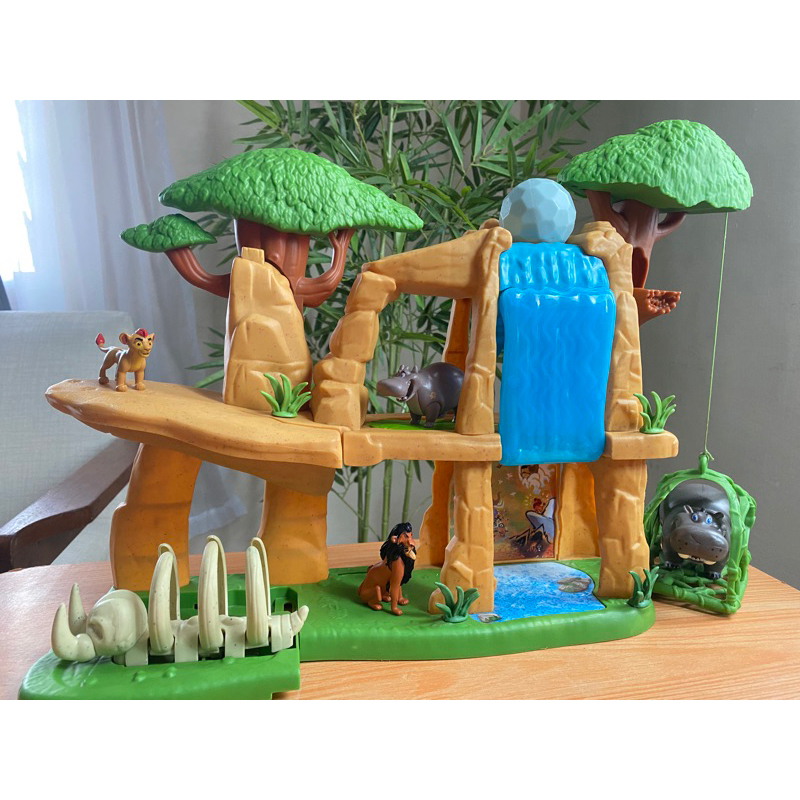 Lion guard pride playlands set preloved | Shopee Malaysia