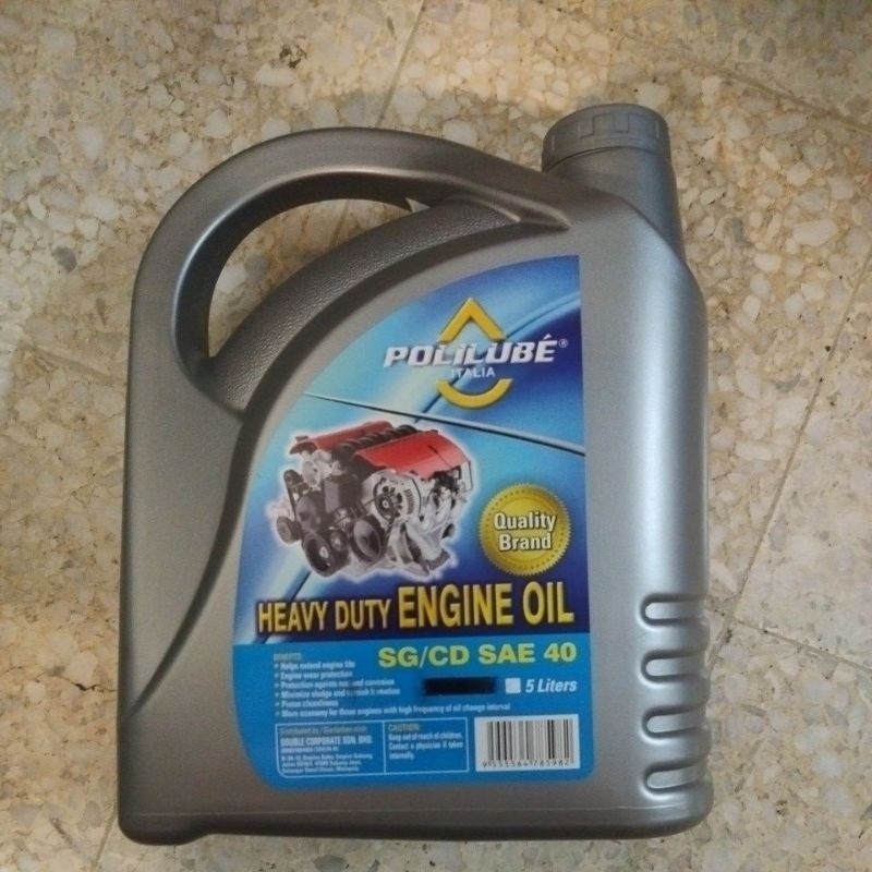 engine oil hd40 4liter（for diesel & robin use） | Shopee Malaysia