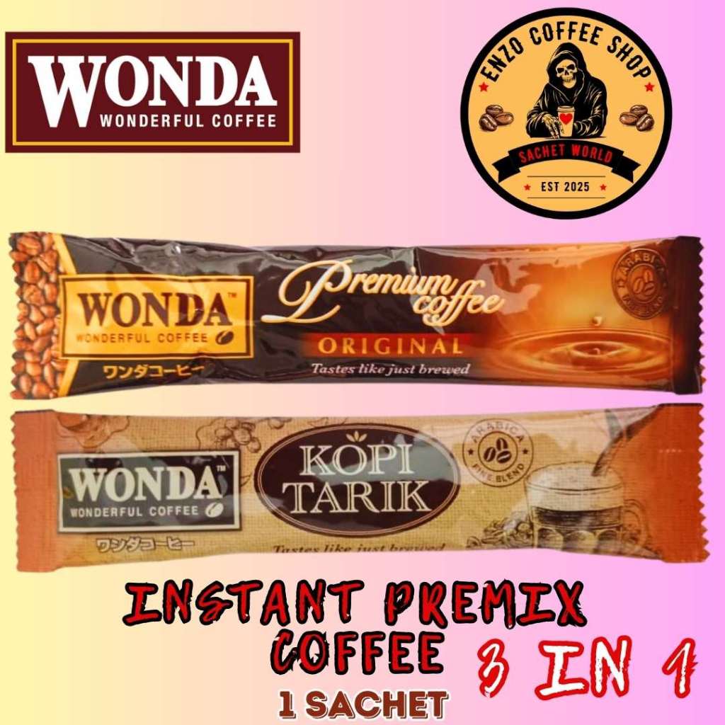 WONDA (LOOSE PACK/SACHET) WONDERFUL COFFEE INSTANT PREMIX PREMIUM ...