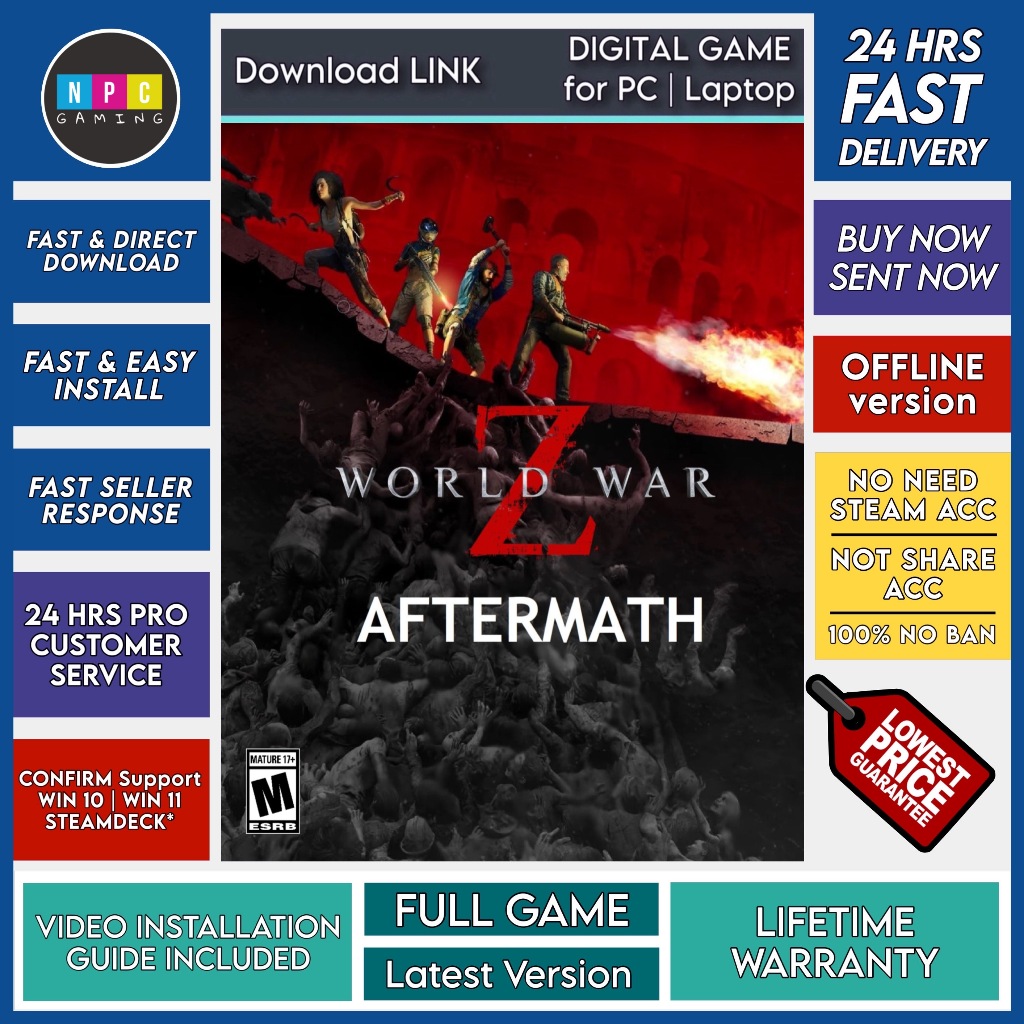 [PC Game] World War Z Aftermath Deluxe Edition - Offline [Fast Download ...