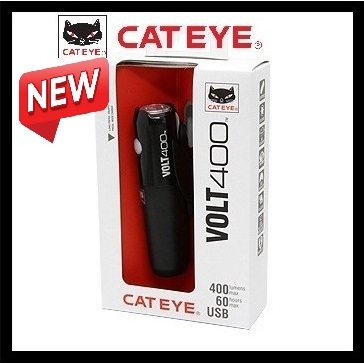 CATEYE VOLT 200 / 400 RECHARGEABLE 200 & 400 LUMENS USB FRONT LED HEAD ...